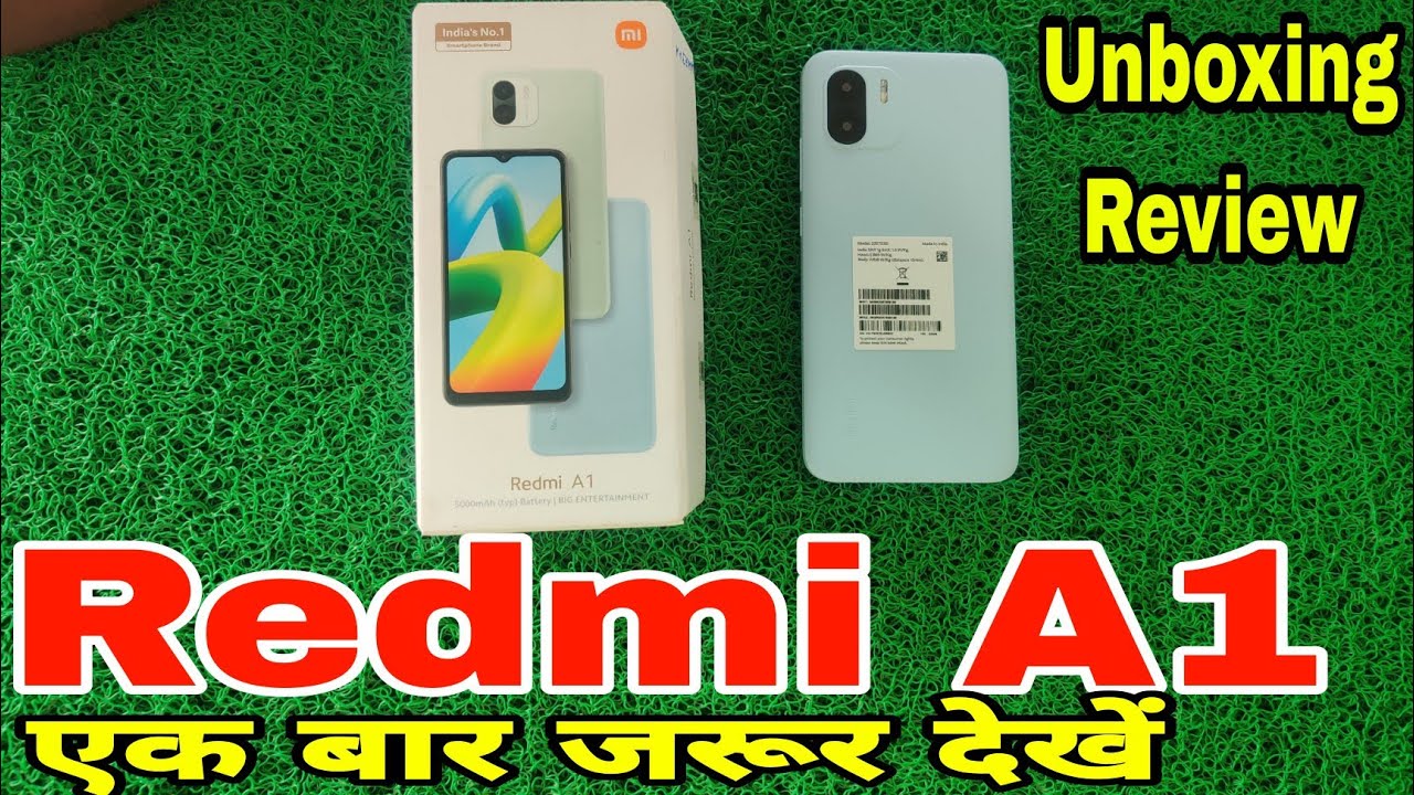 एक बार जरूर देखें, Redmi A1 Unboxing & Review, Devi Tech, - YouTube