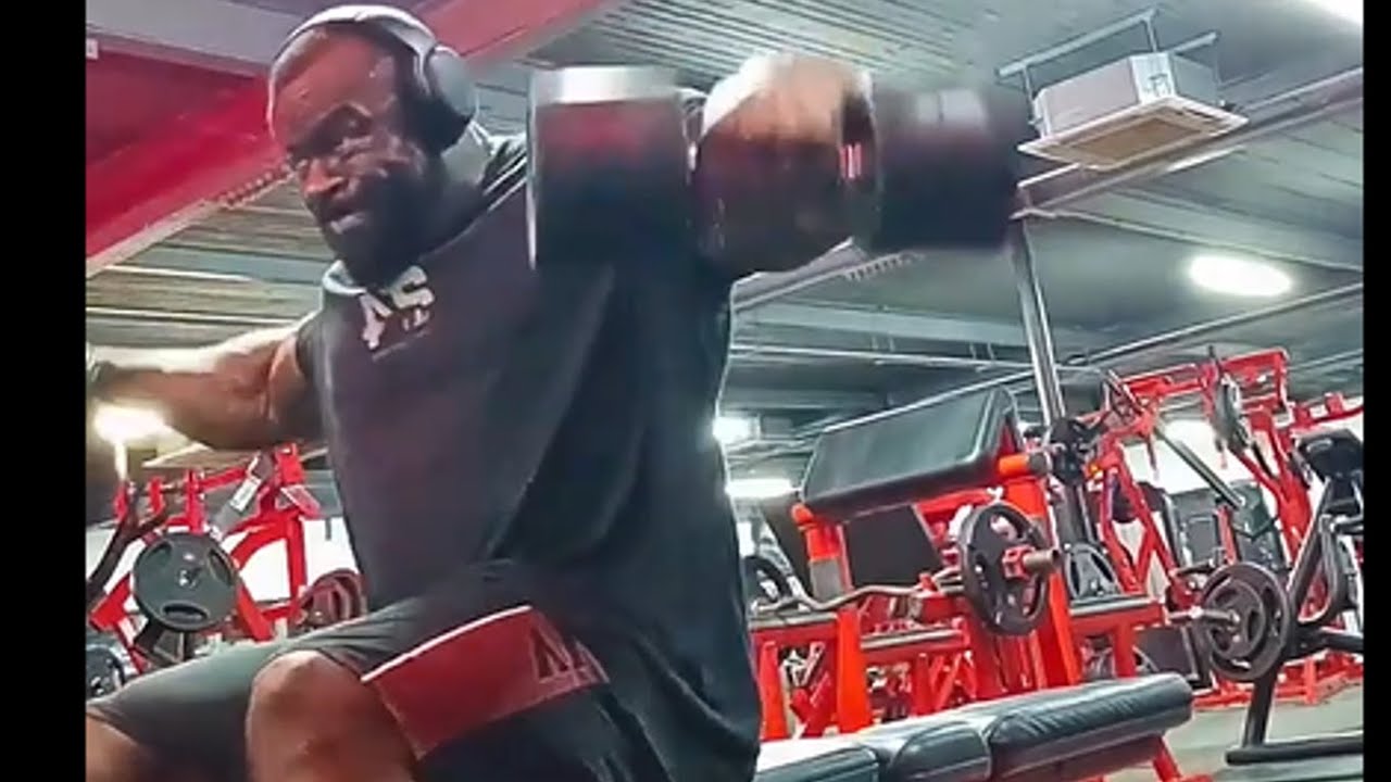 2 Weeks Out - Full Shoulders Workout - Samson Dauda Prep - YouTube