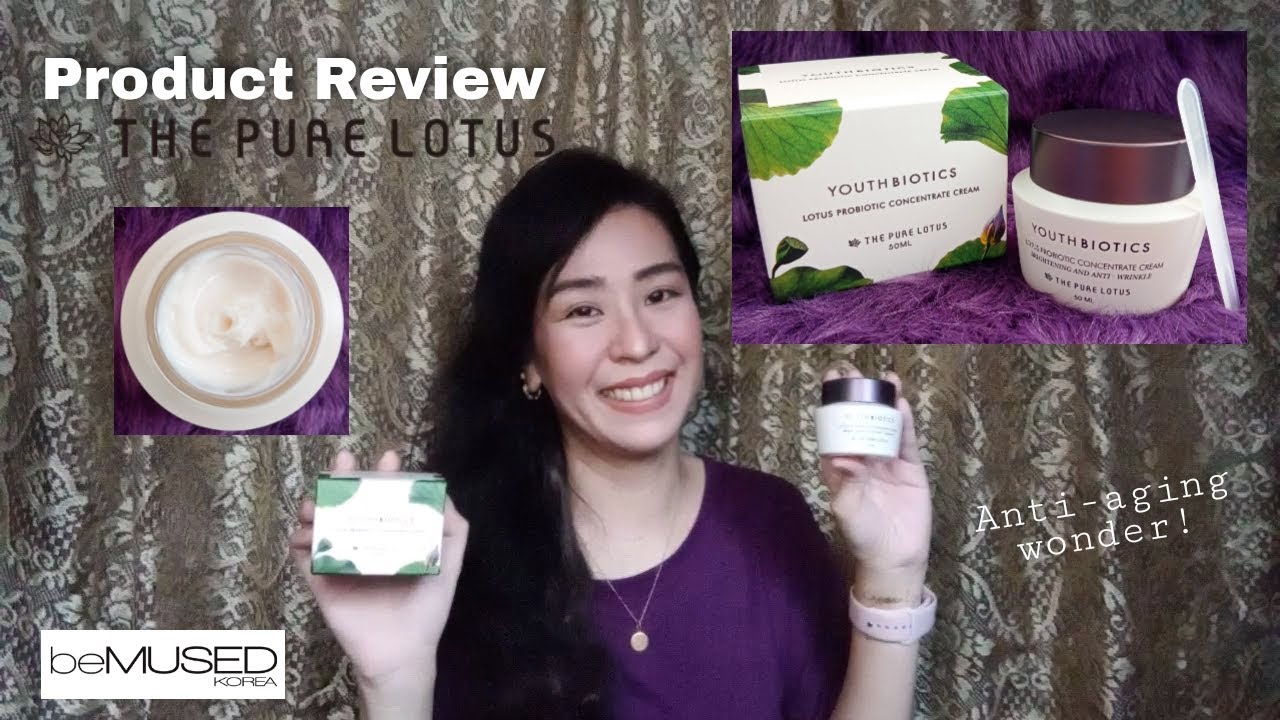 The Pure Lotus Youthbiotics Lotus Probiotic Concentrate Cream Product ...