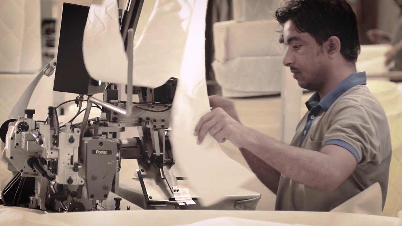 Royal Mattress Manufacturing Process - YouTube