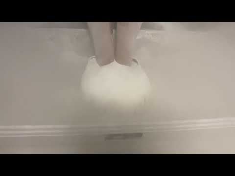 Dusty baby powder play ASMR - YouTube
