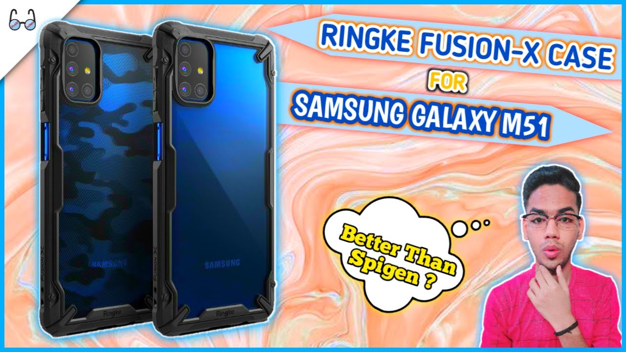 Ringke Fusion-X Case For Samsung Galaxy M51 - Unboxing & Review🔥| Best ...