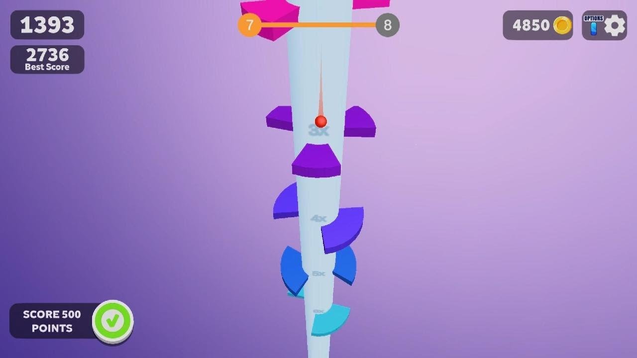 HELIX JUMP FIRST 20 LEVELS PS4 - YouTube