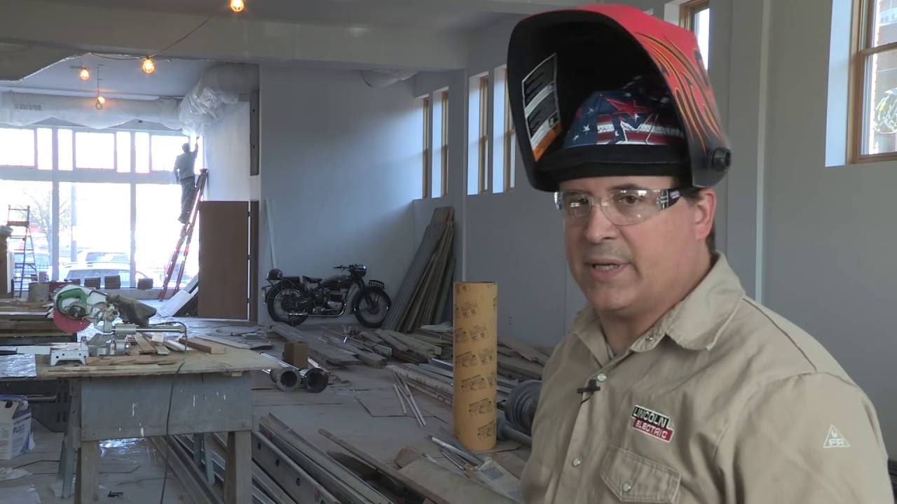 Project Spotlight: Welding a Rooftop Railing - YouTube