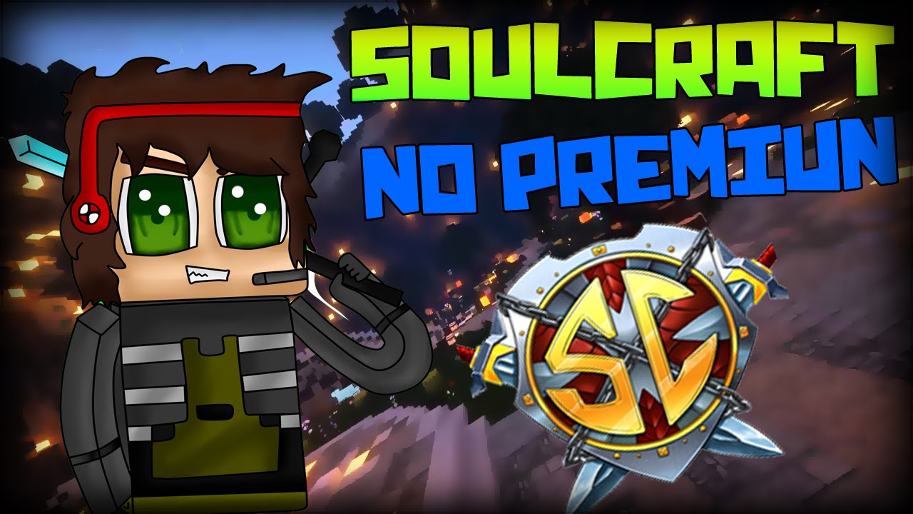 REVIEW SOULCRAFT - SERVER NO PREMIUN - MINECRAFT 1.7-1.8 - SKYWARS ...