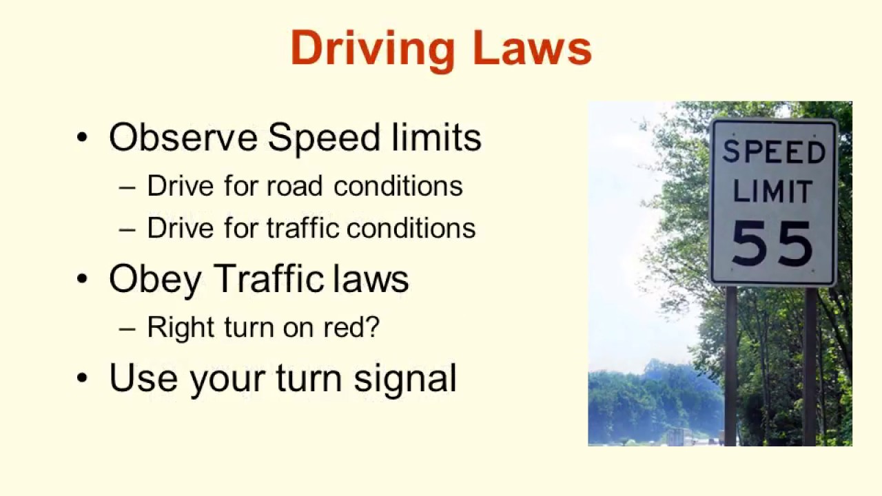 10 Useful Tips For Driving Hazard Awareness | Objectives | Defensive ...