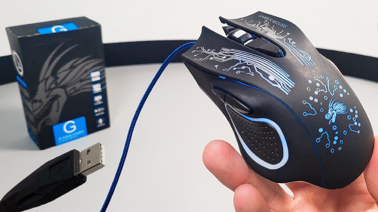 Reviewing The Cheapest Wired Gaming Mouse On Amazon - YouTube