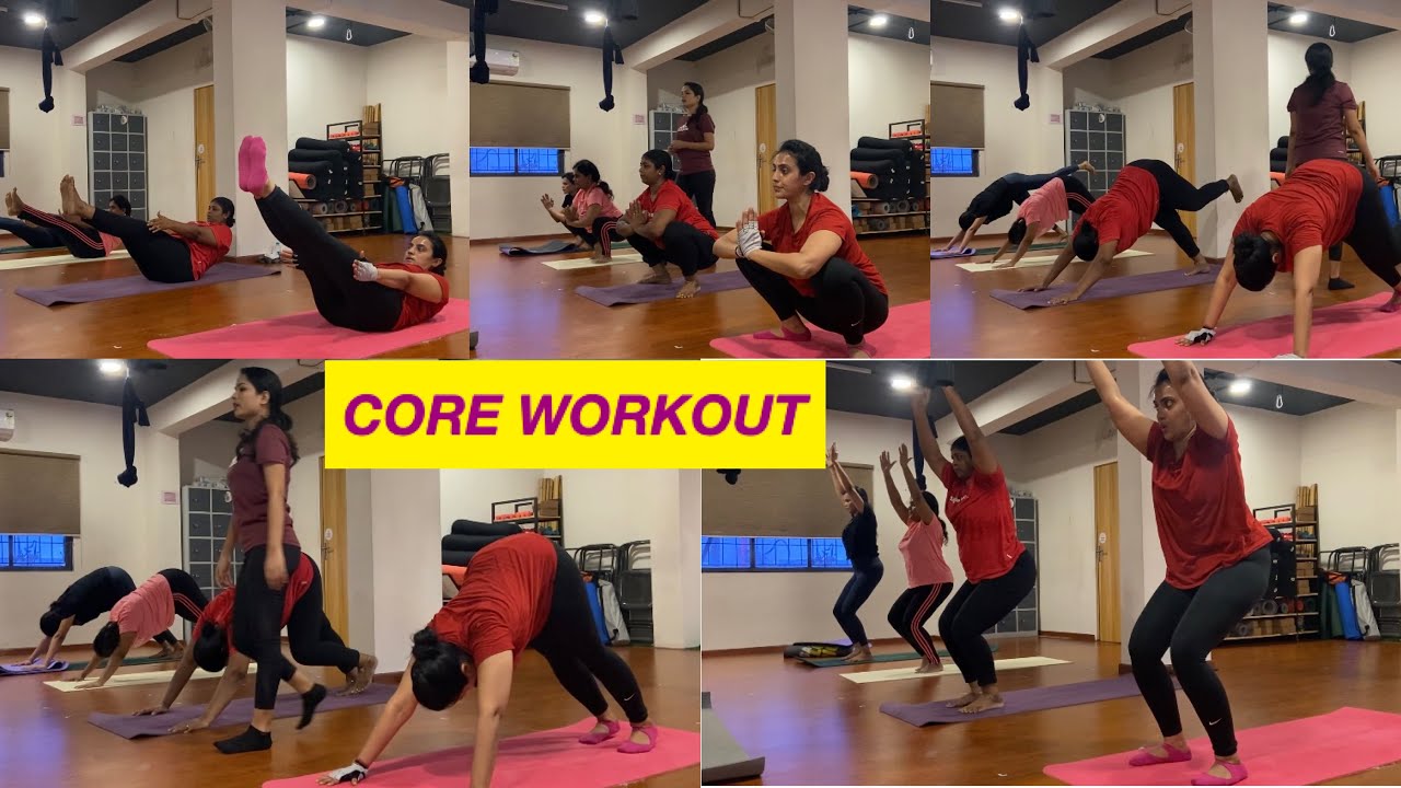 CORE WORKOUT/BURNING BALLY FAT (WEIGHT LOSS) - YouTube