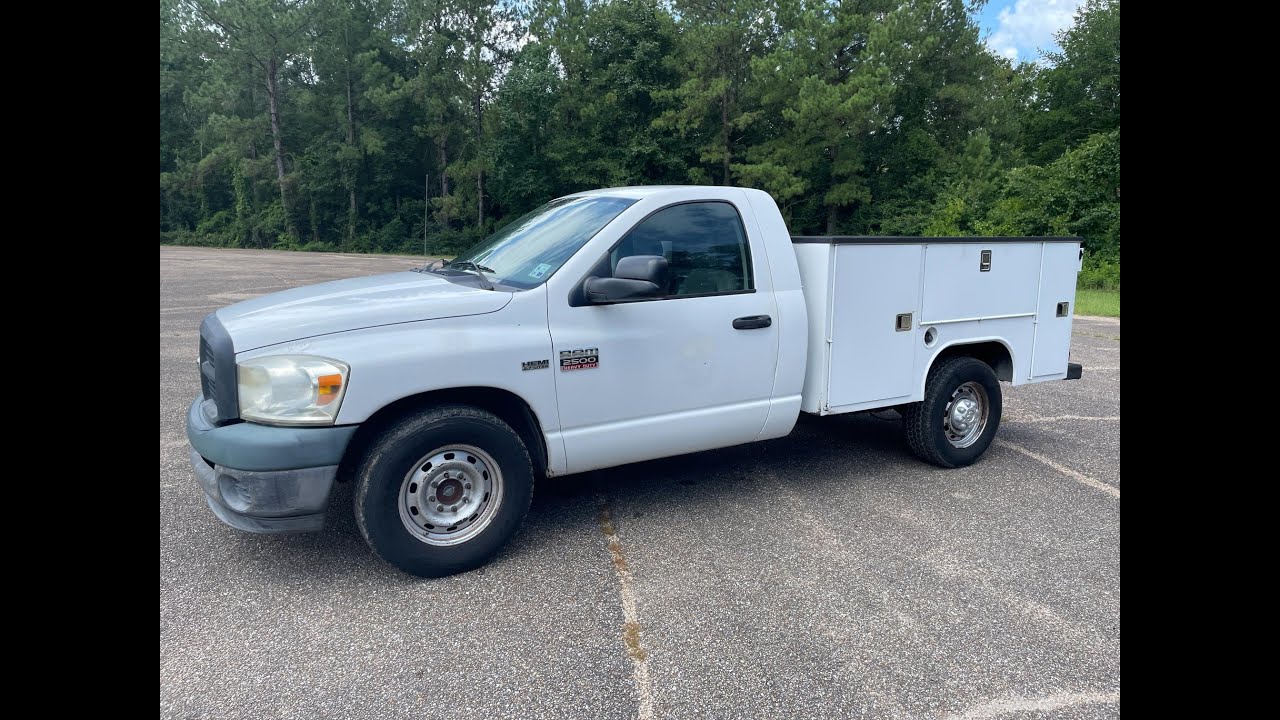 2009 Dodge Ram 1500 2 Door Regular Cab Utility Body Truck (264,546 ...