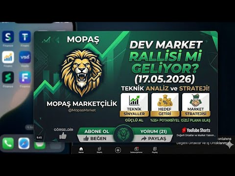 ​🏛️MOPAŞ MARKETÇİLİK: DEV MARKET RALLİSİ Mİ GELİYOR? (17.05.2026) Teknik Analiz ve Strateji!