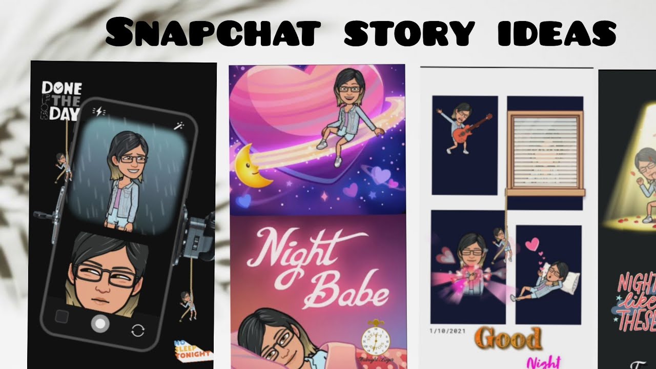 Creative Good Night Streak Ideas for Snapchat - YouTube