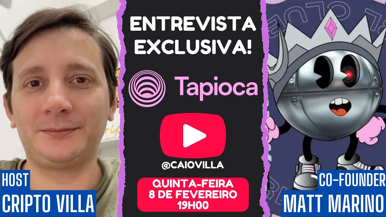 TAPIOCA DAO: ENTREVISTA EXCLUSIVA COM o FUNDADOR MATT MARINO! - YouTube