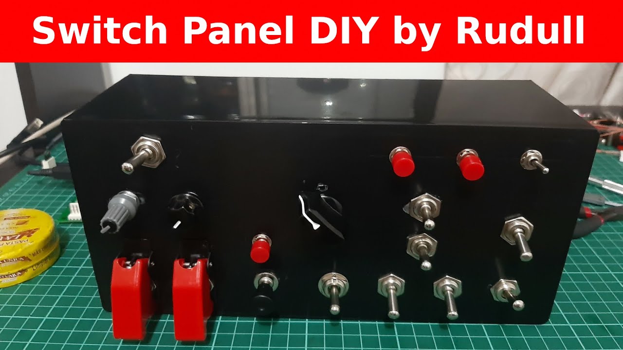 Switch Panel DIY | Para simuladores - YouTube