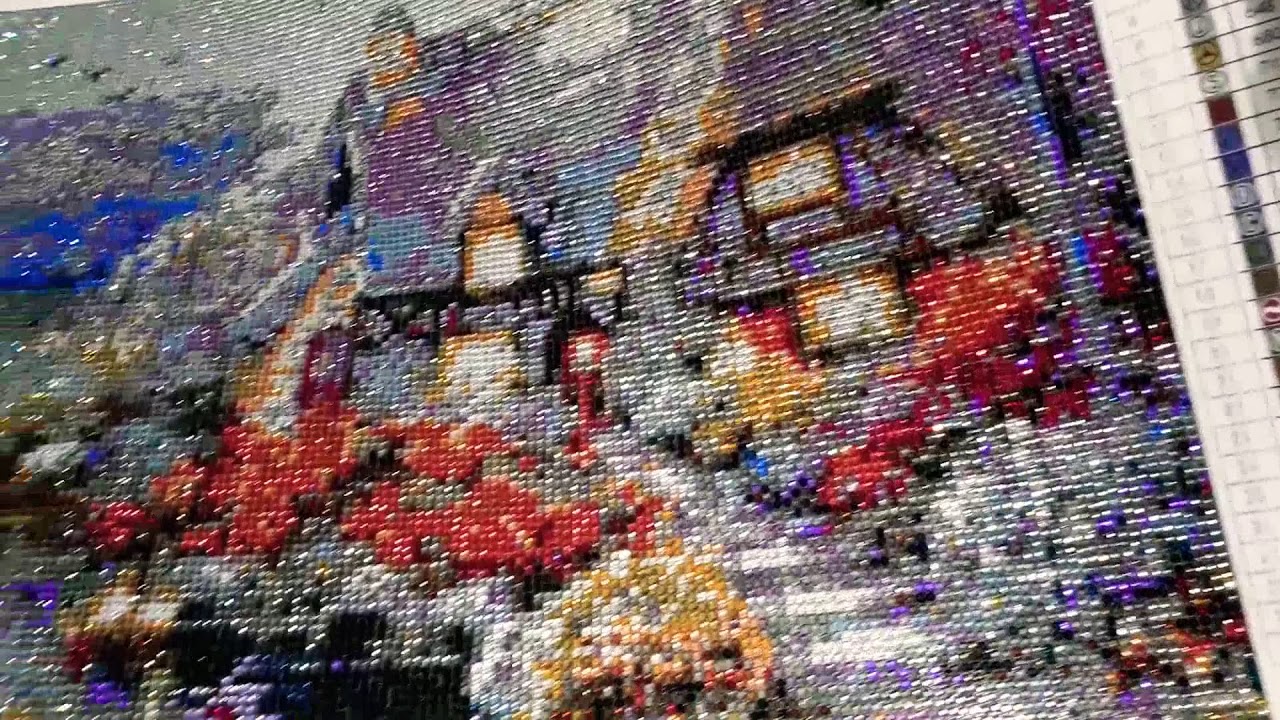 My First Amazing Diamond Painting - YouTube