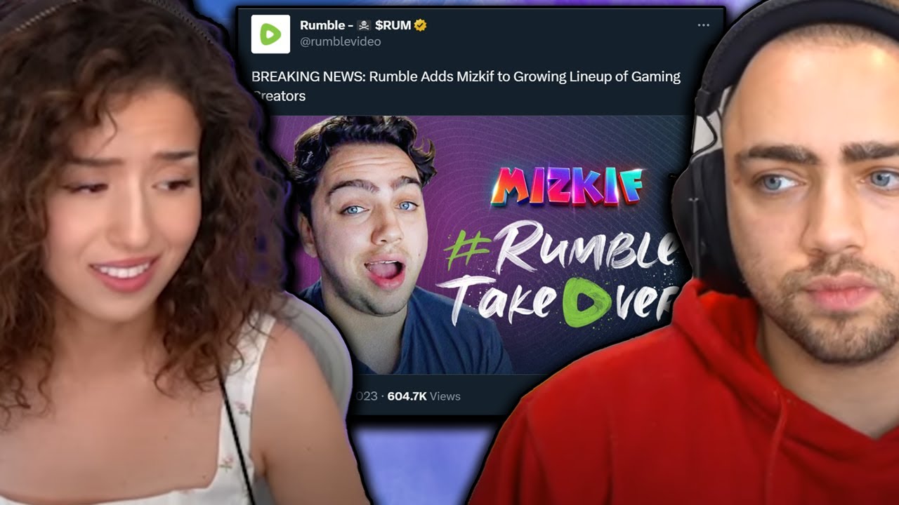 How Mizkif's Move to Rumble is Shaking Twitch: Pokimane's Reaction ...