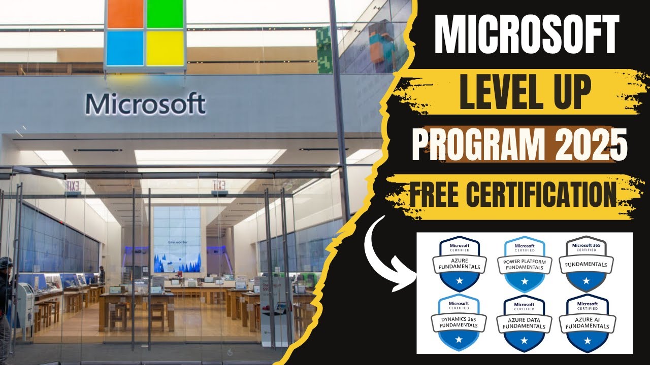 Microsoft LevelUp Program 2025 || 100% Free Microsoft Certification ...