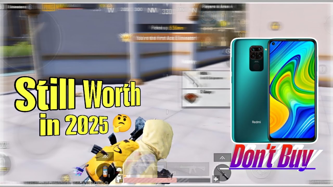 Redmi Note 9 Still worth in 2025 🤔 redmi note 9 pubg test 😱 - YouTube