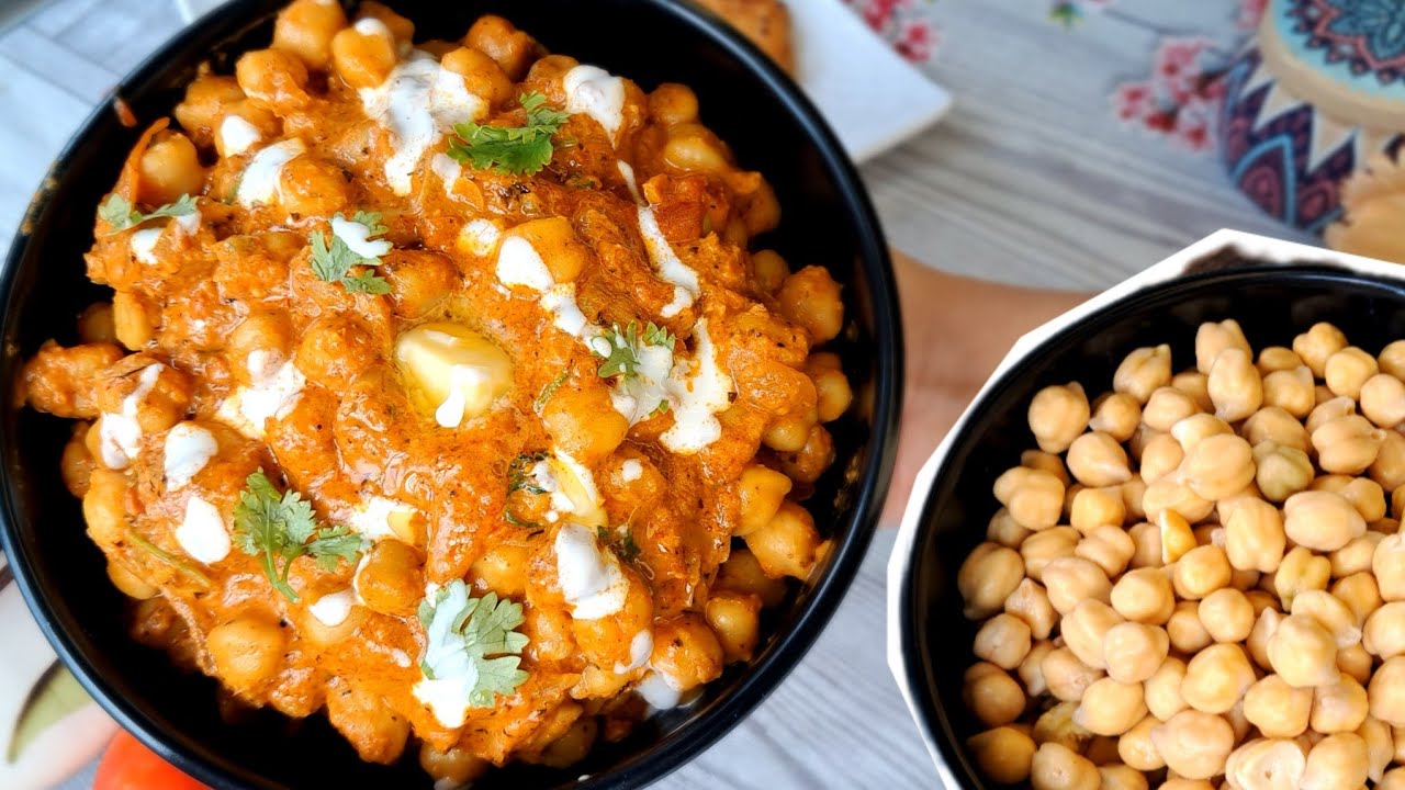 CHANA BUTTER MASALA recipe CHANNA MAKHANI recipe 😋 - YouTube