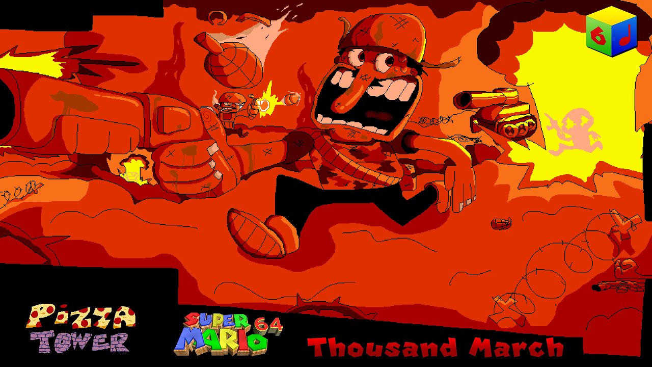 Pizza Tower - Thousand March | SM64 Arrangement Style Remix - YouTube