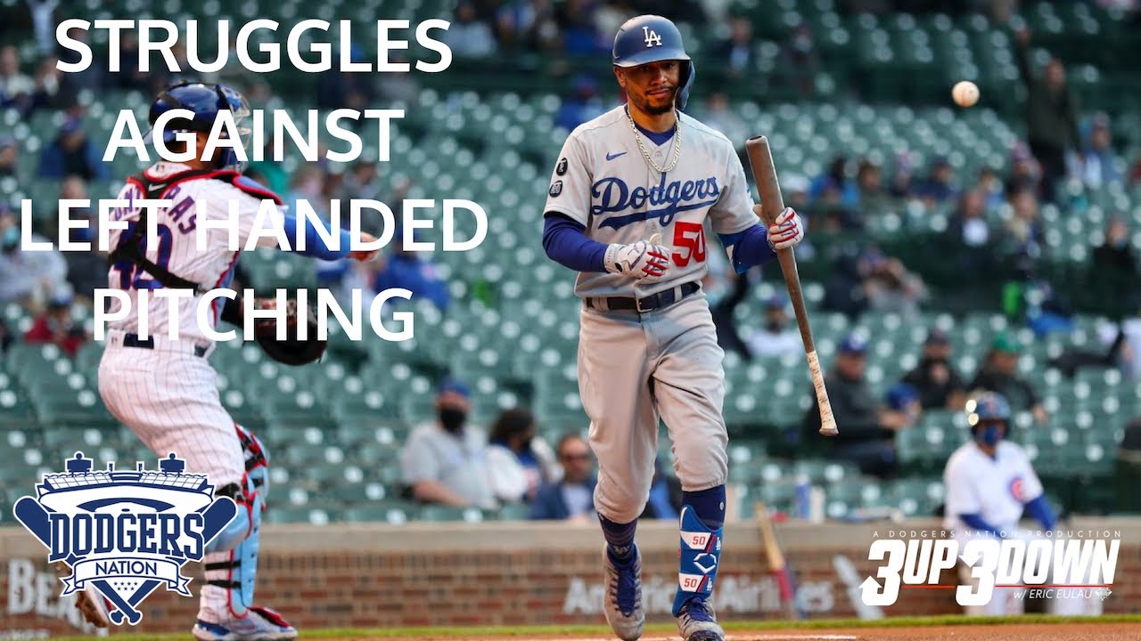 Why do the Dodgers Struggle Against Left Handed Pitching? - YouTube