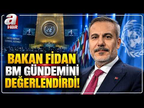 Bakan Hakan Fidan BM Gündemini Değerlendirdi! #shorts