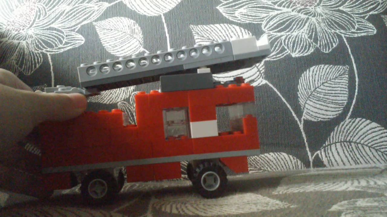 Custom Lego fire truck - YouTube