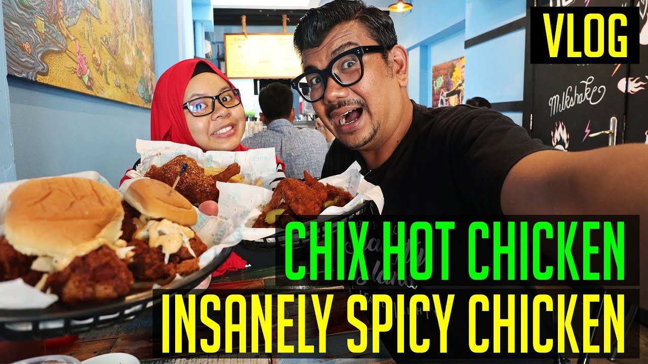Singapore Halal Food | AWESOME Insanely Spicy Chix Hot Chicken - YouTube