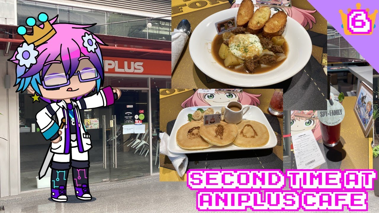 SECOND TIME AT ANIPLUS CAFE | Singapore Vlog 6 - YouTube