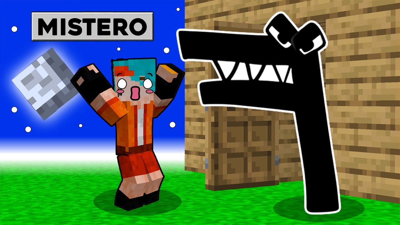 NON Entrare mai Nella Casa Sfida di F su Minecraft!! - Alphabet Lore ...