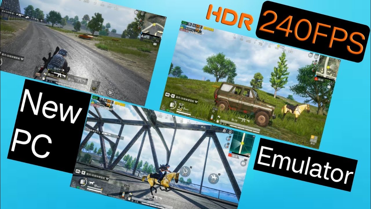 Extreme HDR 240fps Pubg Mobile Chinese in PC Emulator Game of peace ...