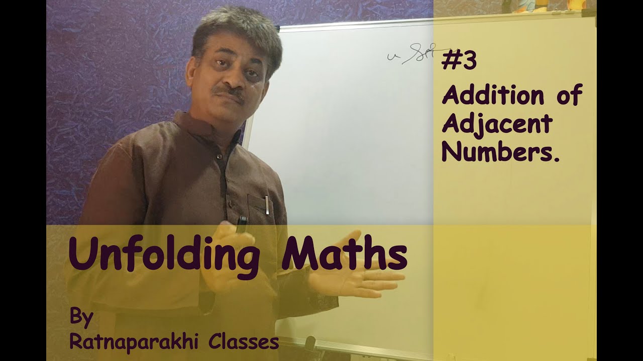 Addition of Adjacent Numbers - YouTube