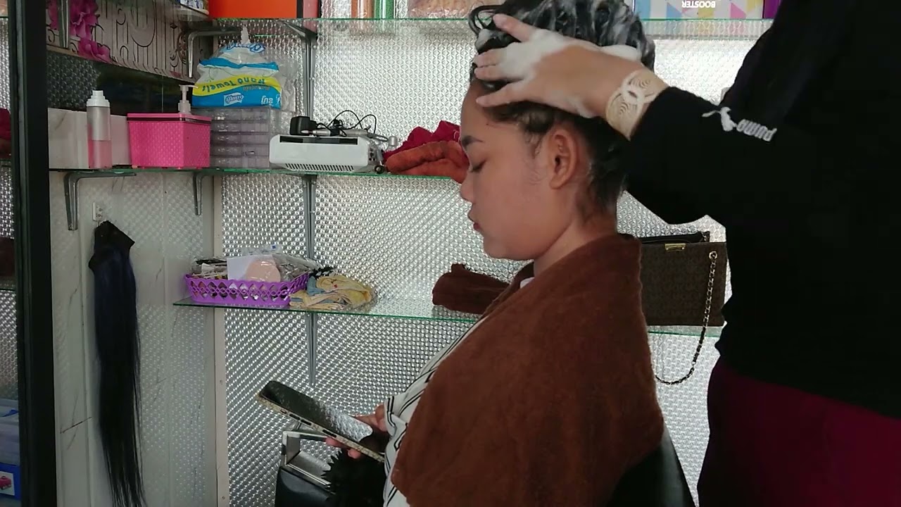 Tutorial hair washing hacks, washing hair Scalp Massage for Headache ...