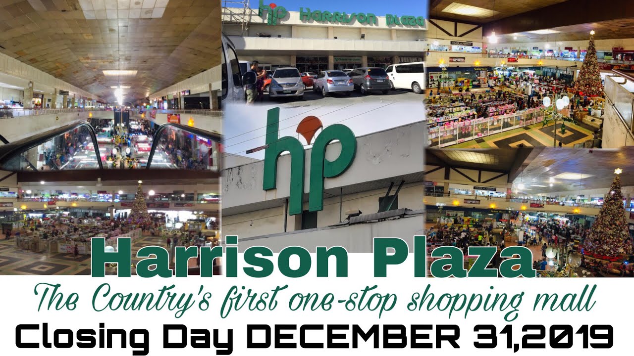 Paalam HARRISON PLAZA | The 1st Modern Shopping Mall in the Philippines ...