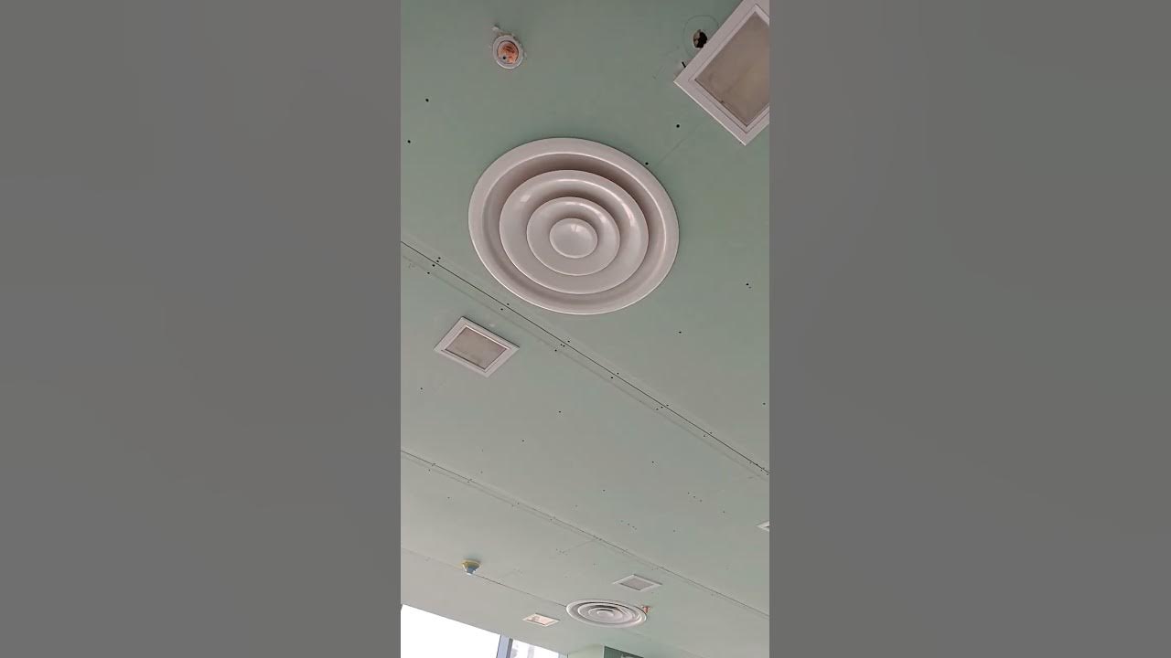 round diffuser installation#ductfabrication#diffusers - YouTube