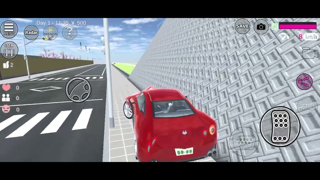 Little boy drive a car to visit @Imran Gaming - YouTube
