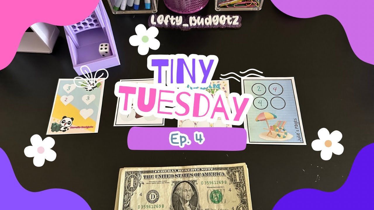 Tiny Tuesday ~ Saving Challenges ~ $10 - YouTube