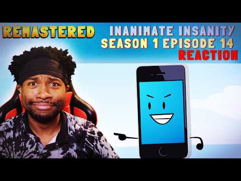 VOICE ACTOR REACTS: Inanimate Insanity | Season 1 - Episode 14 (Remastered) | MEPHONE'S ON SMOKE!