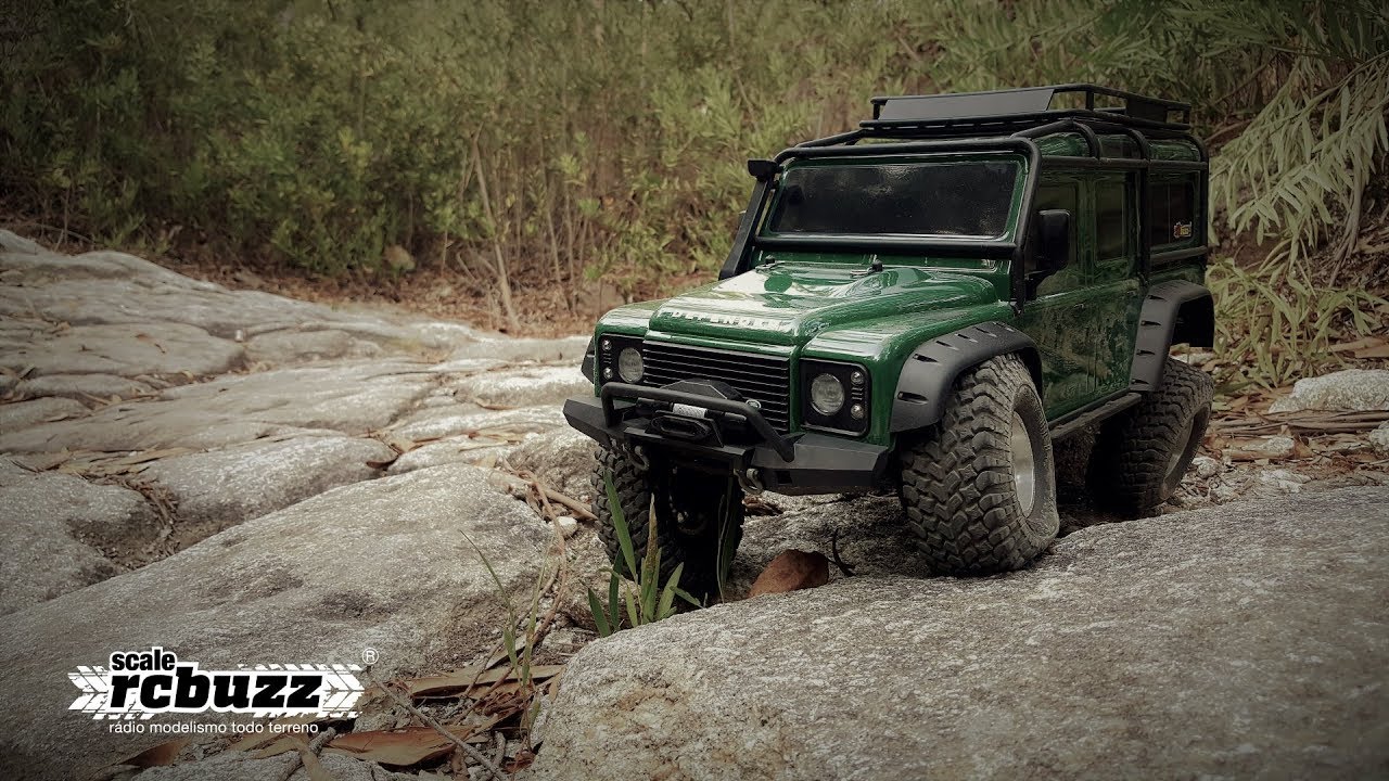Traxxas TRX-4 Defender D110 Green Limited Edition #2 - YouTube