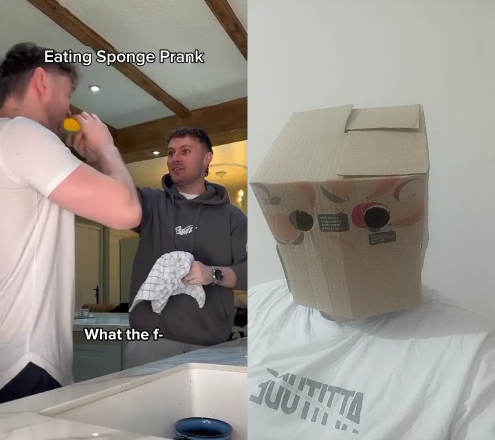 Eating sponge 🧽 prank #shots #shorts - YouTube