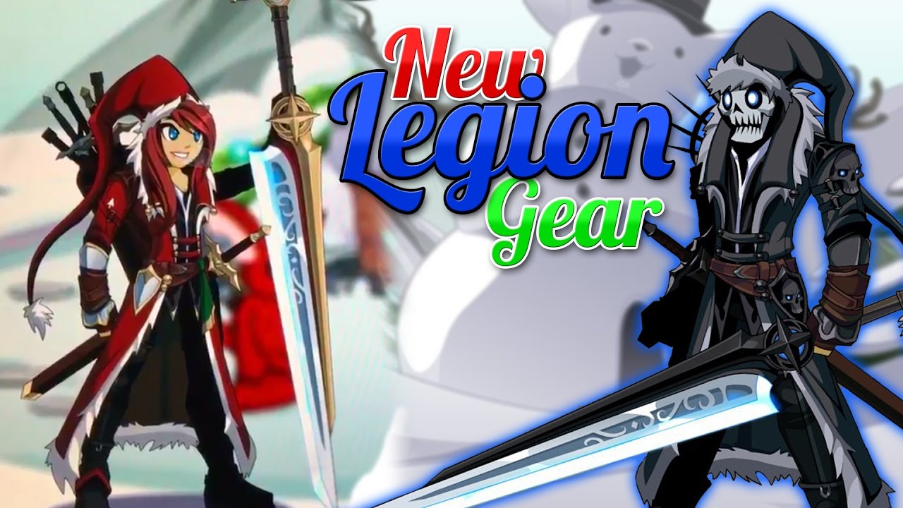 NEW LEGION SANTA SET/Cyber Monday and Black Friday Gear AQW ...