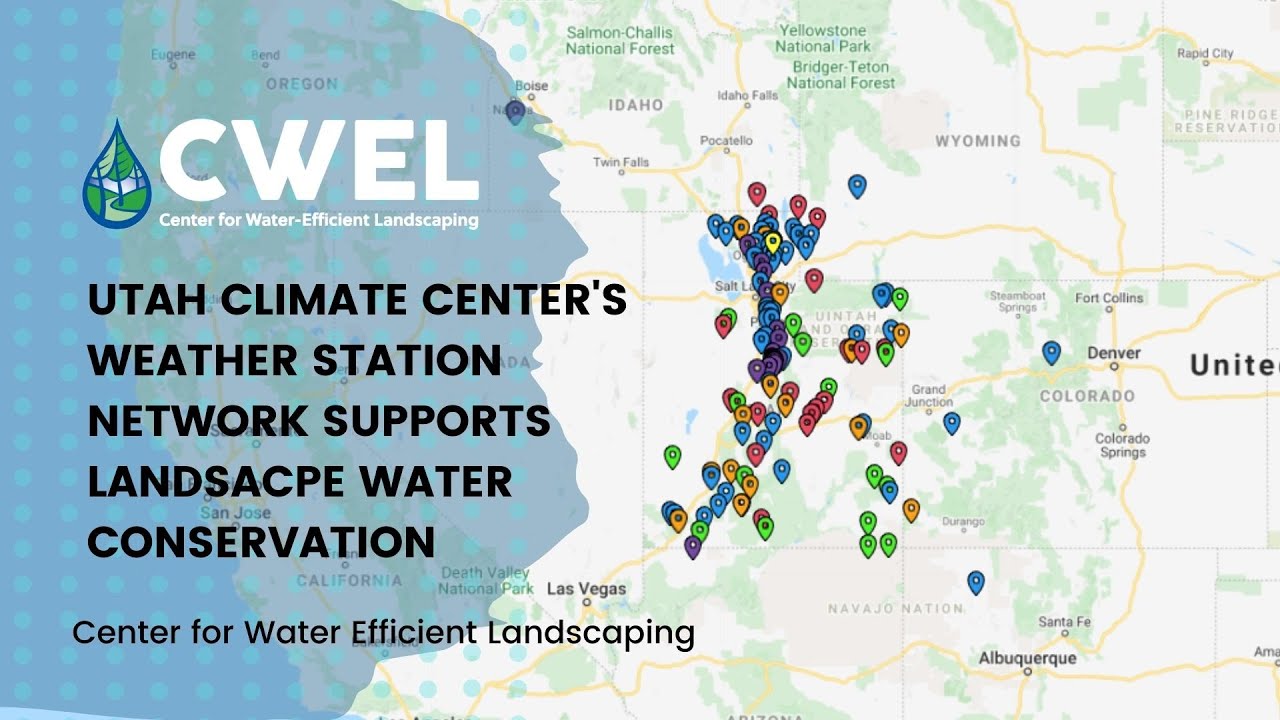 Utah Climate Center's Weather Station Network Supports Landscape Water ...