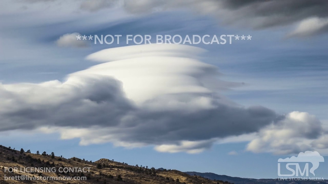 02-09-17 Boulder, CO - Lenticular Cloud Timelapse - YouTube