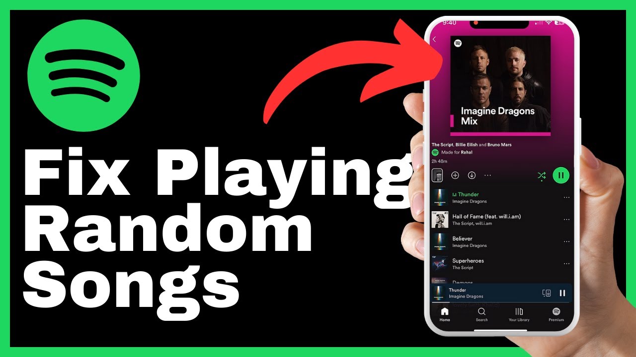 How to Fix Spotify Playing Random Songs - YouTube