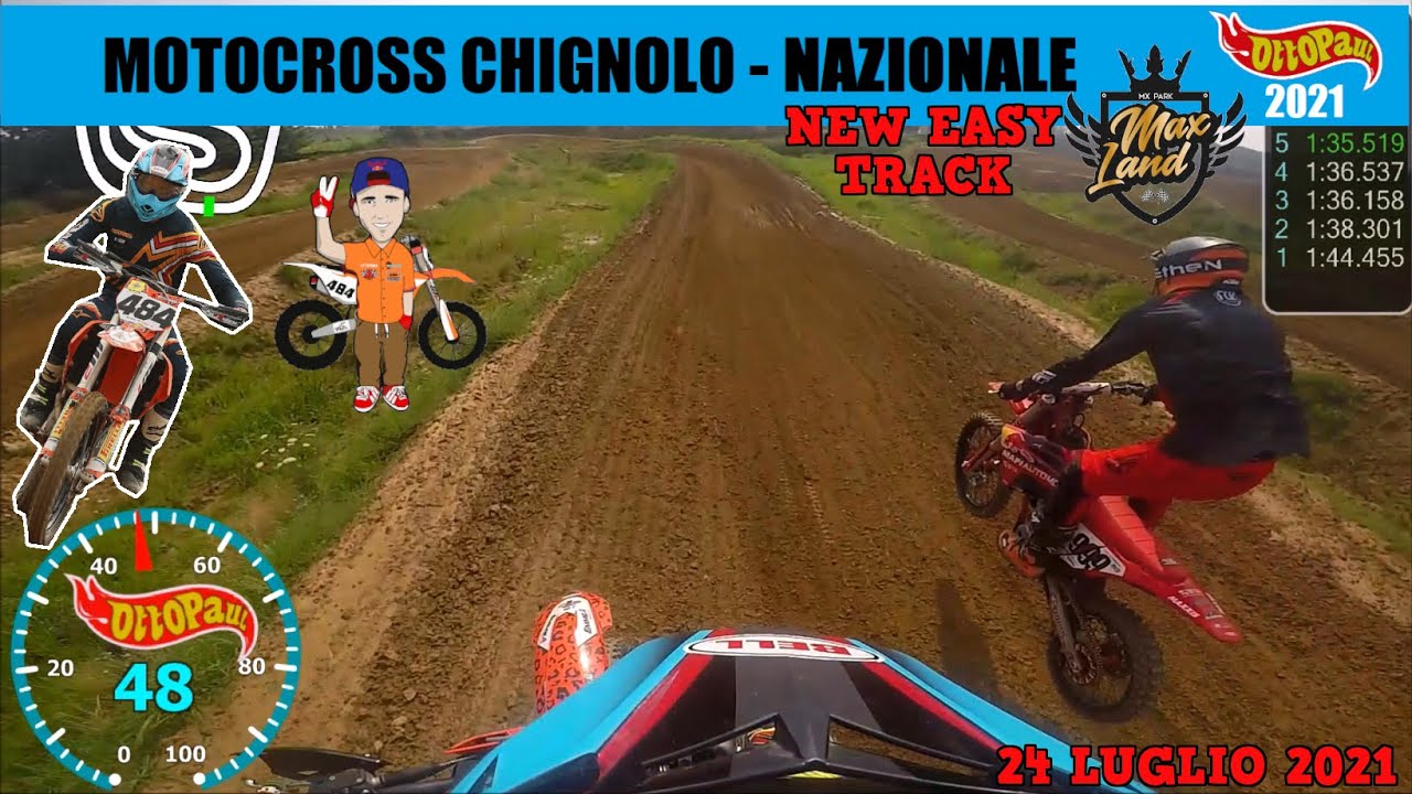 Motocross Chignolo Po Max Land Mx - Nuova pista Nazionale 24 luglio ...