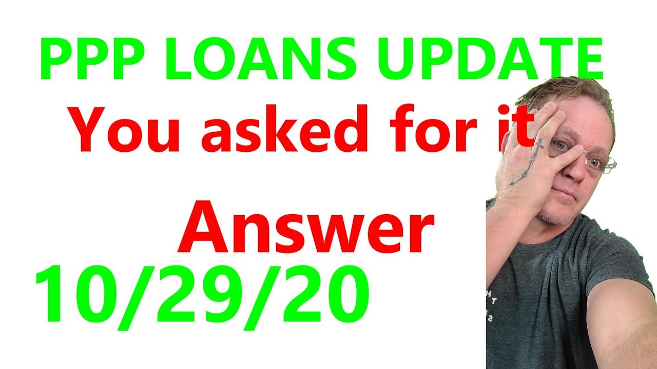 💰 PPP LOANS may get Auto-forgiven 💰 PPP Loan forgiveness Update 10/29 ...