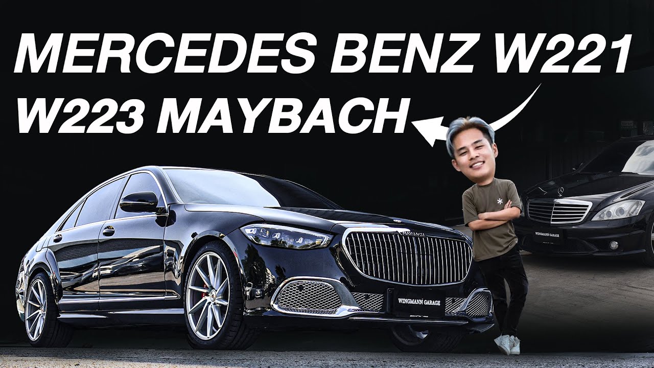 งานใหญ่อีกแล้ว! แปลง W221 เป็น W223 Maybach | Mercedes Benz W221 - YouTube