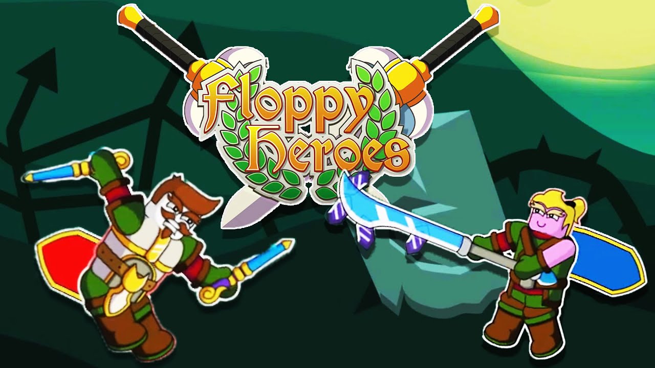Floppy Heroes Gameplay - Floaty Combat Co-op! - Let's Play Floppy Heroes - YouTube