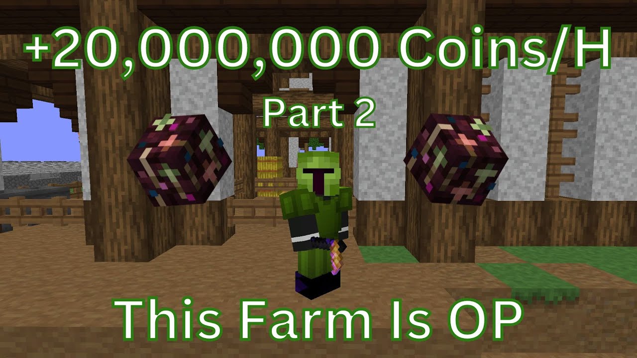 This Is The Best Farm Garden Update 1.5 Hypixel Skyblock - YouTube