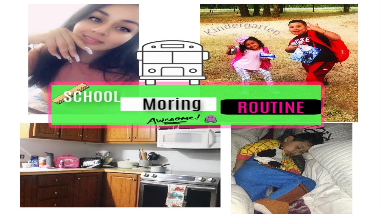MORNING ROUTINE | GETTING KIDS READY FOR SCHOOL | STAY AT HOME MOM ...