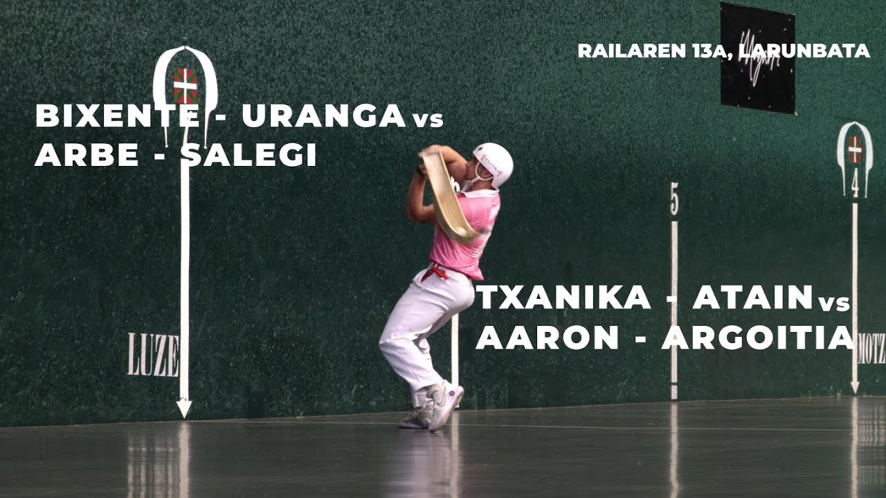 Bixente-Uranga VS Arbe-Salegi | Txanika-Atain VS Aaron-Argoitia - YouTube